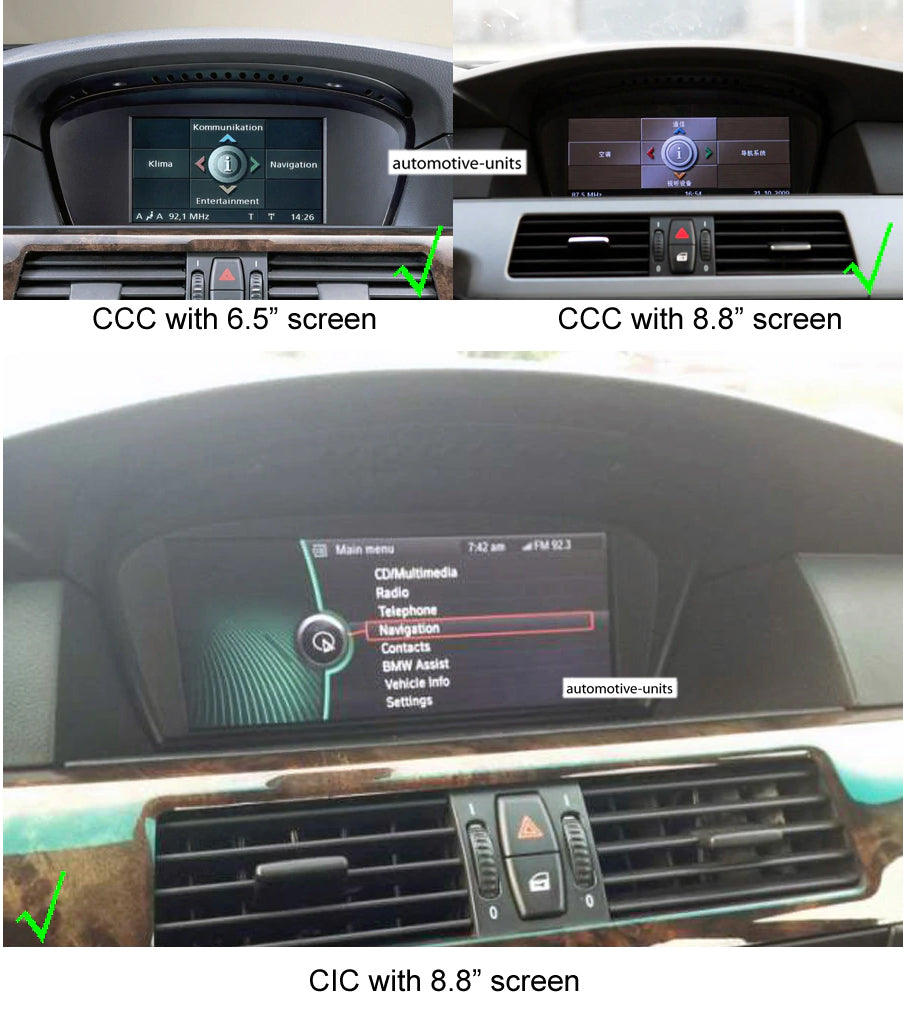 BMW E60/E6x E90/E9x CIC/CCC Android Multimedija – Mavas Aksesuarai